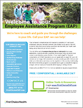 First Choice Health EAP Sample Materials First Choice Health EAP Sample Materials